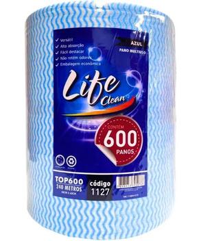 600 Panos Multiuso Limpeza Perfex Perflex Bobina Picot Azul - PANOS DE ...