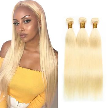613 Pacotes retos de cabelo humano Cabelo humano Pacotes loiro mel 20 ...