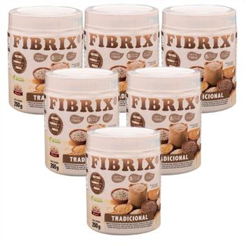6x Fibrix - Fibras Regulador Intestino- Vegano- 200g - Maxsan ...