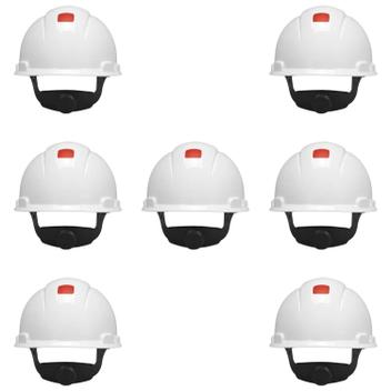 7 Capacetes 3M H-701 SFR Branco Catraca + Sensor Uv - Capacete de ...