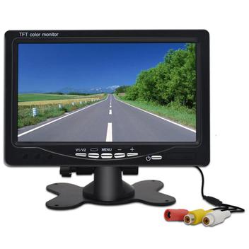 7 polegadas Automobile Monitor Car Monitor Visual Reversing Image ...