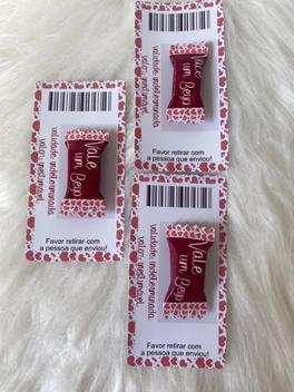 70 card com bala vale um beijo dia dos namorados para mimo, empresa ...