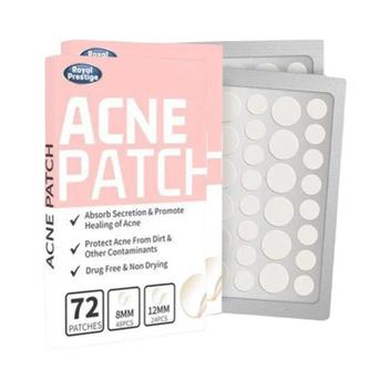 72pcs Adesivos Invisíveis De Ácido Salicílico Para Acne À Prova d'Água ...