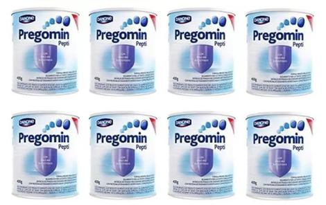 8 Latas - Pregomin Pepti 400g - Danone - Fórmula Infantil - Magazine Luiza