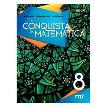 A Conquista da Matemática 8 Ano - FTD - AGUA BRANCA - Livros de Matemática - Magazine Luiza