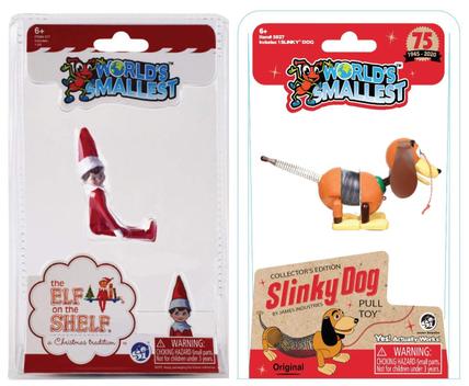 A menor edição de colecionador do Toy Worlds, Slinky Dog & Elf - Worlds ...