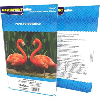 A4 glossy 230g - Masterprint - Papéis - Magazine Luiza