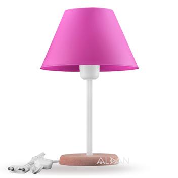 Abajur Infantil Luminária Para Quarto Bebê Menina Mdf Pink - Aldan ...