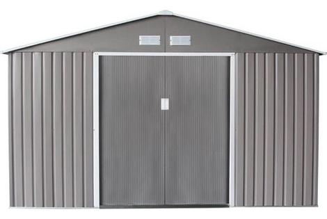 Abrigo De Jardim 210x255x340 Cm Container Aco Galvanizado - Ergo ...