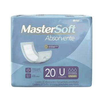 Absorvente Adulto Master Soft Unissex 20 unid. - DryLock - Acessórios ...