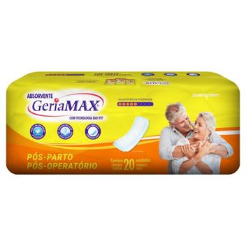 Absorvente Geriátrico Geriamax 20un - Absorvente Geriátrico - Magazine ...