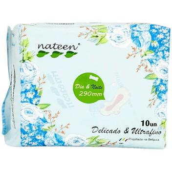 Absorvente Higiênico com Abas Nateen Premium 290mm 10 unidades ...