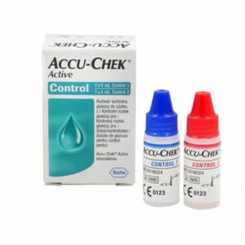 Accu Chek Active Control Solution 2x4ml - ACCU-CHEK - Equipamentos e ...