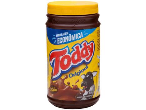 Achocolatado em Pó Chocolate Toddy Original - 800g - Achocolatado ...
