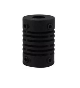 Acoplamento Flexível p/ Encoder 6x6mm - ABS - Furo 6mm - Foto 2 - ENG ...