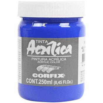 Acrilica Corfix GR1 66 Azul Cobalto 250ml - Tinta Acrílica - Magazine Luiza