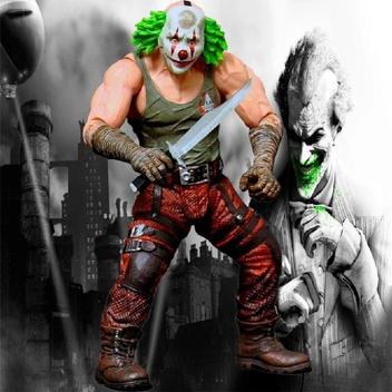 Action Figure Clown Thug: Batman Arkham City Dc Collectibles - Revista ...