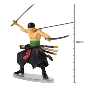 Action figure one piece - roronoa zoro - signs of the hight king ref ...