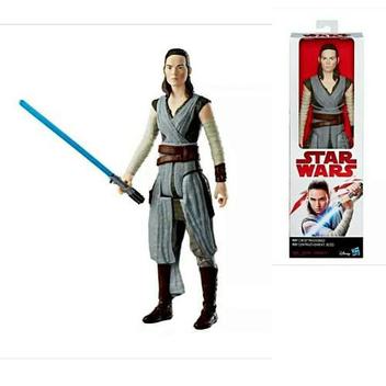 Action Figure Rey Jakku Star Wars Hasbro Titan Hero 30 Cm - Action ...