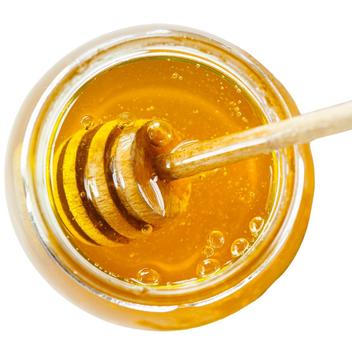 Açucareiro Meleiro De Vidro E Colher + Colher Pau Mel Bambu - Mimo ...