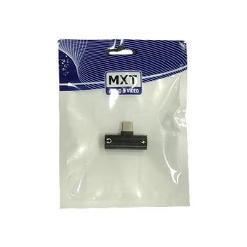 Adaptador 2 em 1 usb tipo c p/ p2 fone e tipo c carga - MXT - Outros ...