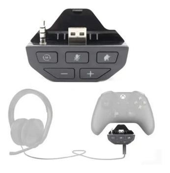 Adaptador Áudio Xbox One Series S X Compatível Fone Headset P2 Usb ...