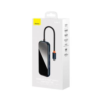 Adaptador Baseus Hub Para TIPO-C 8 Em 1 Usb-c Hdmi 4k - Hub - Magazine ...