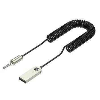 Adaptador Bluetooth 5.0 BT870 Audio P2 Cabo Mola Carro Som Automotivo ...