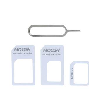 Adaptador Chip Nano Sim E Micro Sim + Ejetor De Chip - Noosy - Chip de ...