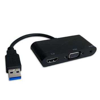 Adaptador Conversor Multitela Usb 3.0 Para Hdmi Vga+3.5mm P2 - DEX ...