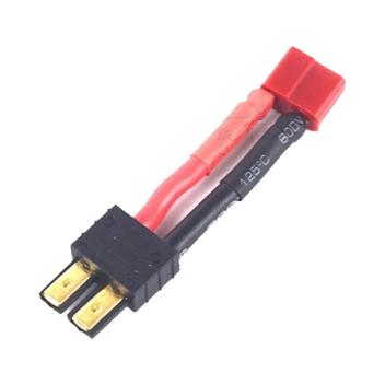 Adaptador de Bateria RC T Plug Deans - Conectores Macho e Fêmea para TRX - Conectores Elétricos ...