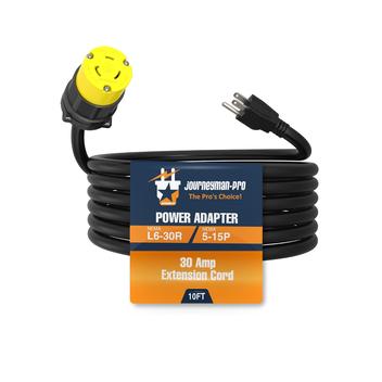 Adaptador de saída Journeyman-Pro Pigtail 220V a 110V 10FT - Terminais ...