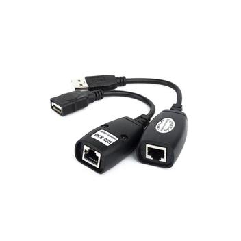 Adaptador extensor rj45 usb preto - Generica - Adaptador USB - Magazine ...