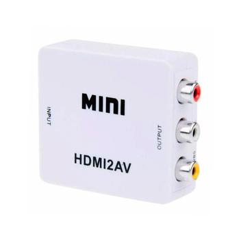 Adaptador Hdmi Para Av/Rca Com Áudio - Mini - Adaptadores - Magazine Luiza