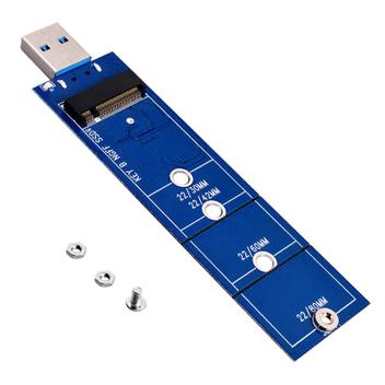 Adaptador M.2 NVMe/SATA para USB 3.0 - Leitor de Cartões SSD JESOT B ...