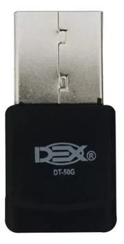 Adaptador Receptor Wireless USB Wi-Fi 5ghz Dual Band Nano Dex - DT-50G ...