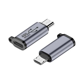 Adaptador Tipo C, Micro USB e Mini USB para Fêmea - Adaptador USB ...