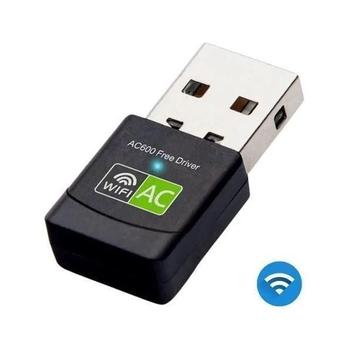 Adaptador Usb Wifi Dual Band 2.4 5Ghz 600Mbps Wireless 5G - Import ...