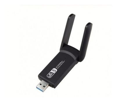 Adaptador Usb Wireless Dual Band Ac1200 5ghz 1200mbps Antena Preto ...