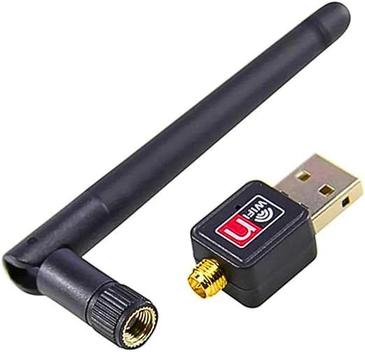 Adaptador USB Wireless Wi-fi Band 1.800MBPS Rede 2462MHz/2.0 Ethernet ...
