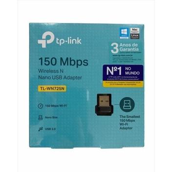 ADAPTADOR WIRELESS TP-LINK USB N 150Mbps (TL-WN725N) - Adaptador Wi-Fi ...