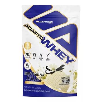 Adapto Whey 3w 2240g - Adaptogen Science Sabor Baunilha - Whey Blend ...