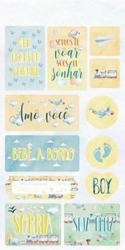 Adesivo AF - Boy 15x30cm - Arte Fácil - Adesivos - Magazine Luiza