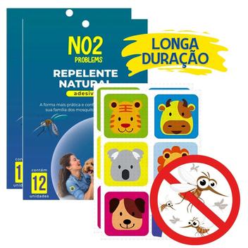 Adesivo anti mosquito 12 unidades no2problems - Armadilha para Insetos ...