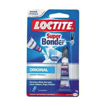 Adesivo Cola Super Bonder 3g - Loctite - Cola Instantânea - Magazine Luiza
