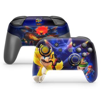 Adesivo Compatível Nintendo Switch Pro Controle Skin - Bowser s Fury ...