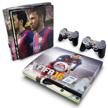 Adesivo Compatível PS3 Slim Skin - Fifa 16 - Pop Arte Skins - Outros ...