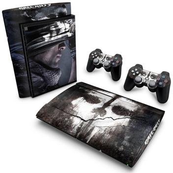 Adesivo Compatível PS3 Super Slim Skin - Call Of Duty Ghosts - Pop Arte ...