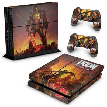 Adesivo Compatível PS4 Fat Skin - Doom Eternal - Pop Arte Skins ...