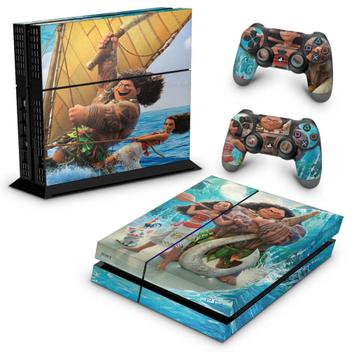 Adesivo Compatível PS4 Fat Skin - Moana - Pop Arte Skins - Outros Games ...